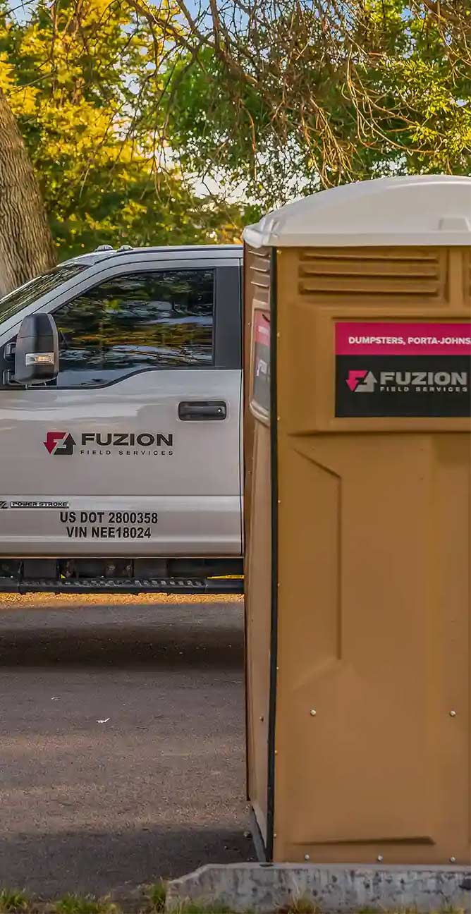 Porta Potty - Portable Toilet Rental, Colorado - Fuzion Field Services
